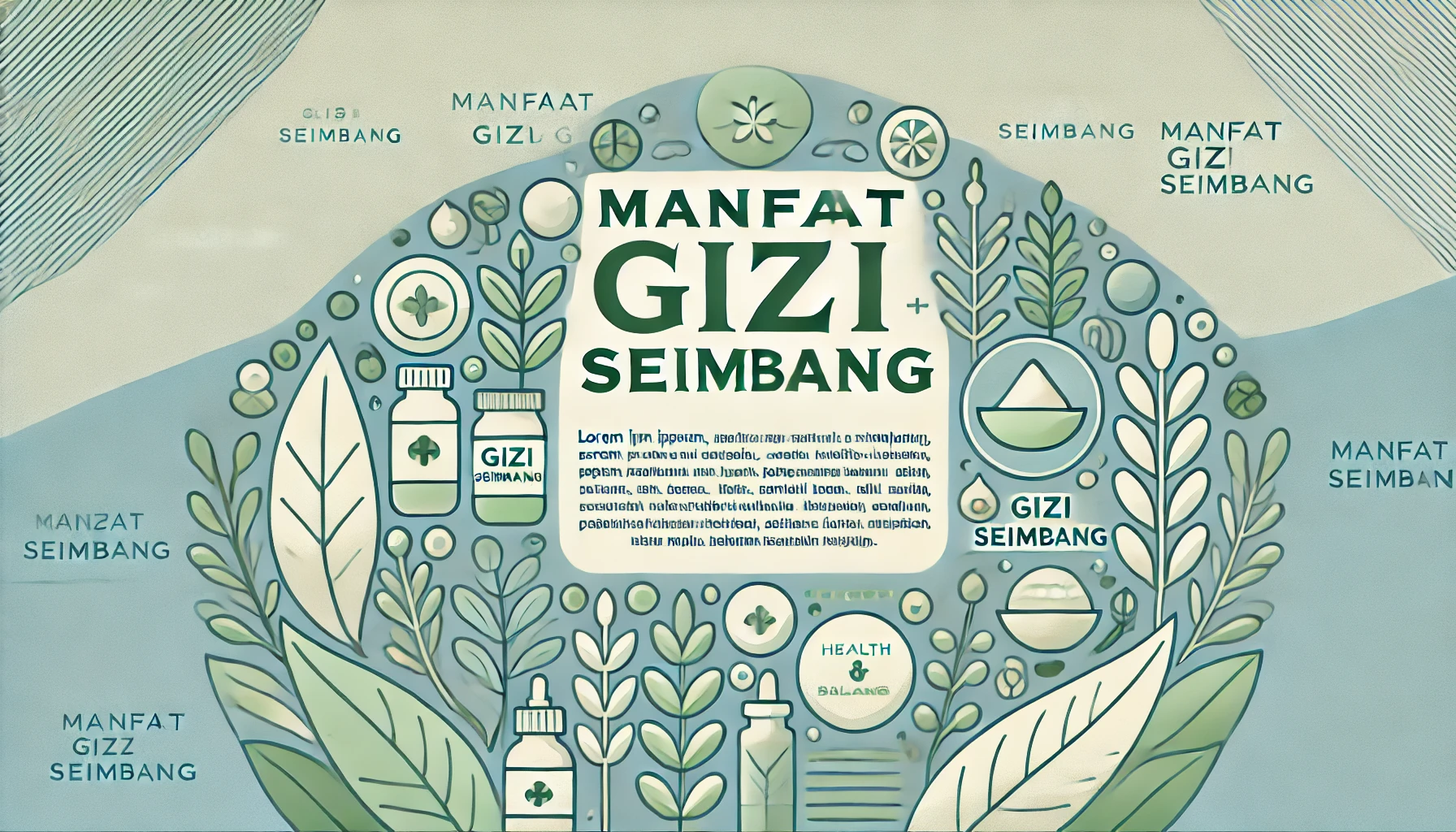 Manfaat Gizi Seimbang - Slobodni.net